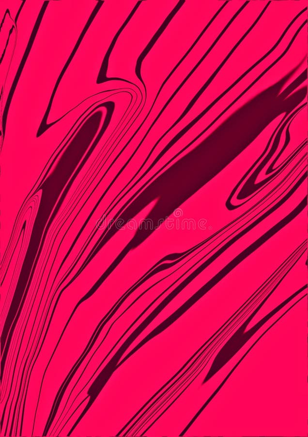 Abstract Curved Background. Deformed Pattern Stock Illustration ...