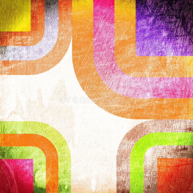 Abstract curved bands stock illustration. Illustration of backdrop ...