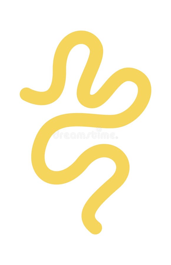 Abstract Curved Line stock vector. Illustration of vector - 282983119