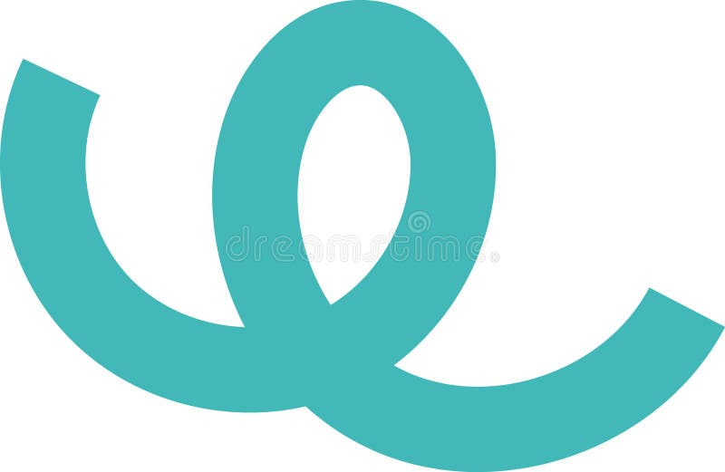 Abstract Curved Line stock vector. Illustration of dynamic - 287302987