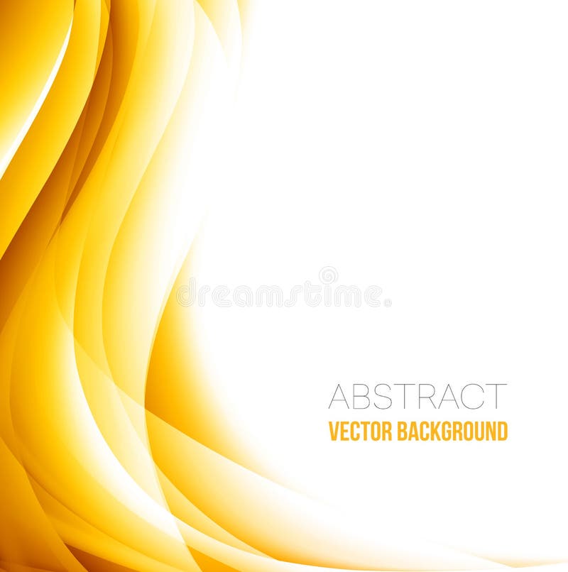Abstract Curved Lines Background. Template Brochure Design Stock Vector ...