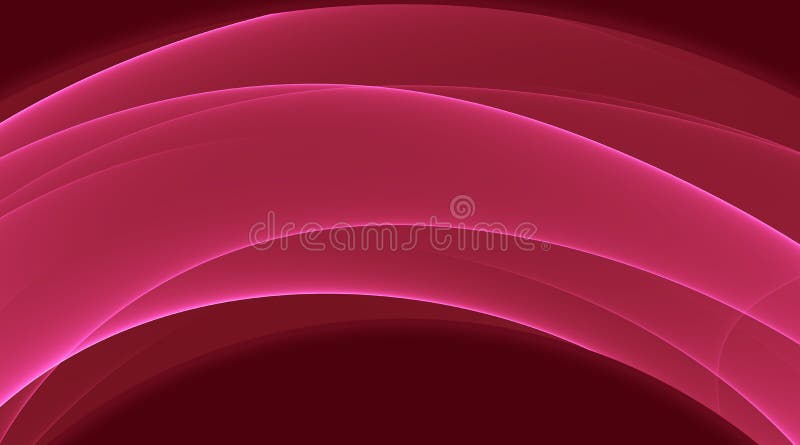 Abstract Curved Pink Lines on a Pink Background Stock Illustration ...