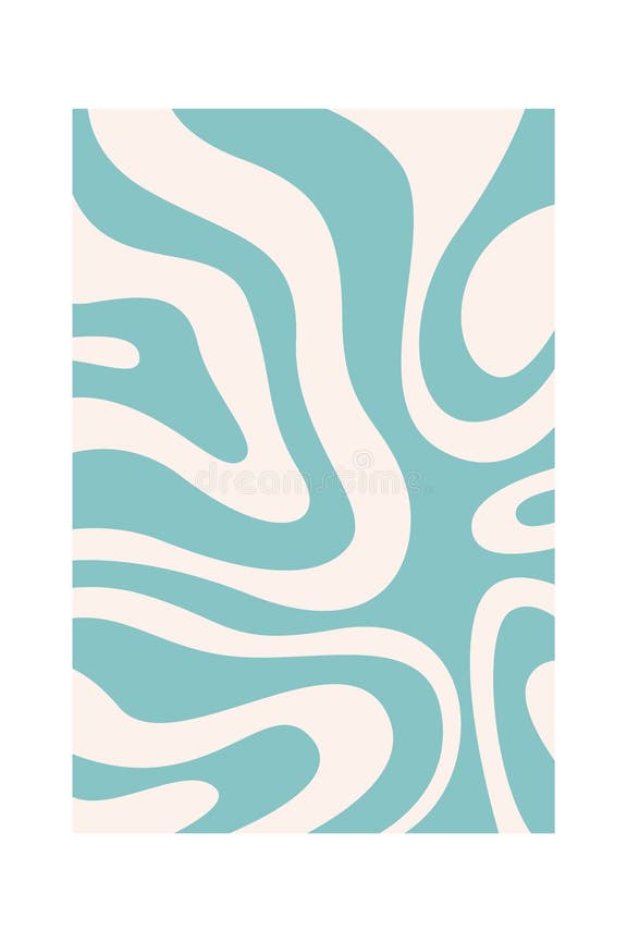 Abstract Curved Rectangle Pattern Stock Vector - Illustration of ...