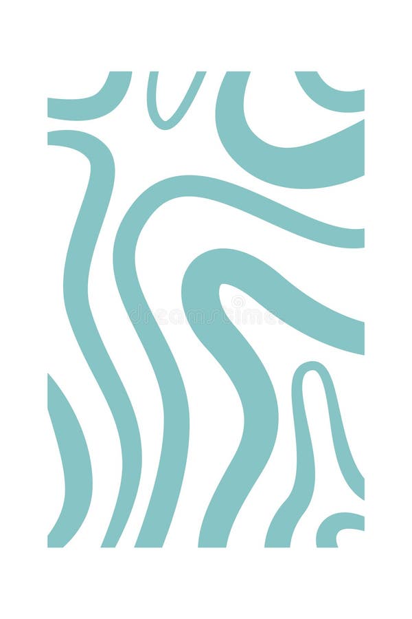 Abstract Curved Rectangle Pattern Stock Vector - Illustration of repeat ...