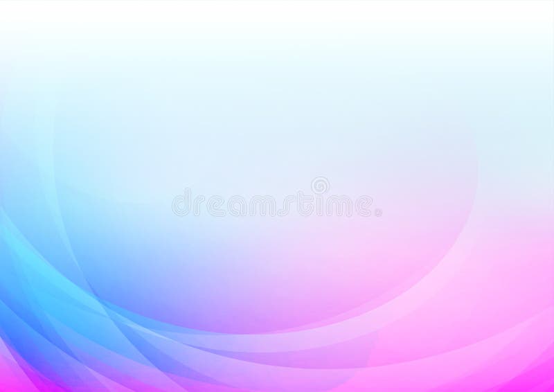 Abstract Curved Soft Colors Background Stock Vector - Illustration of ...