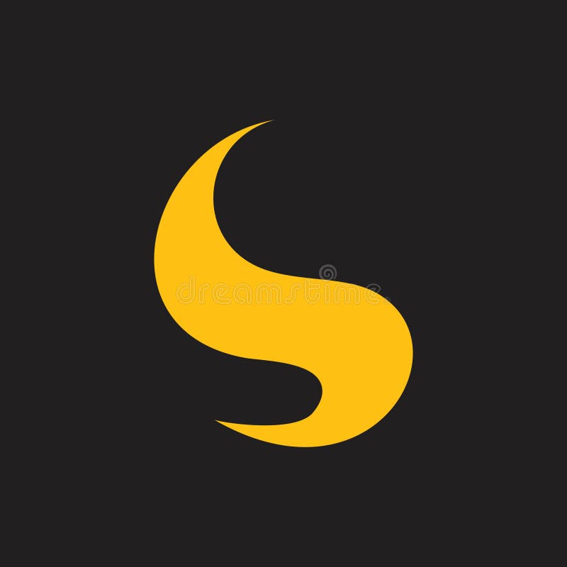 Abstract Curves Geometric Flow Design Logo Stock Vector - Illustration ...