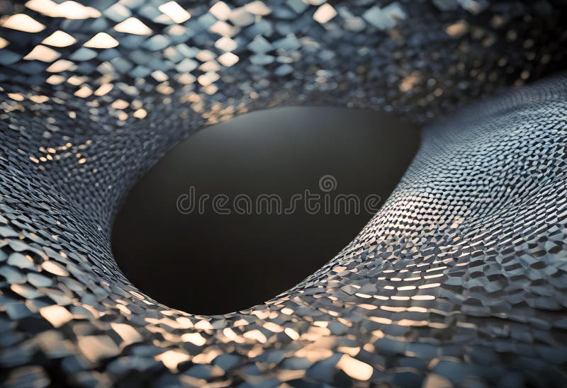 Abstract Curvy Blue Pattern Background Stock IllustrationBlue ...