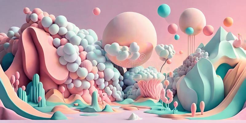 Abstract cute background stock illustration. Illustration of poster ...