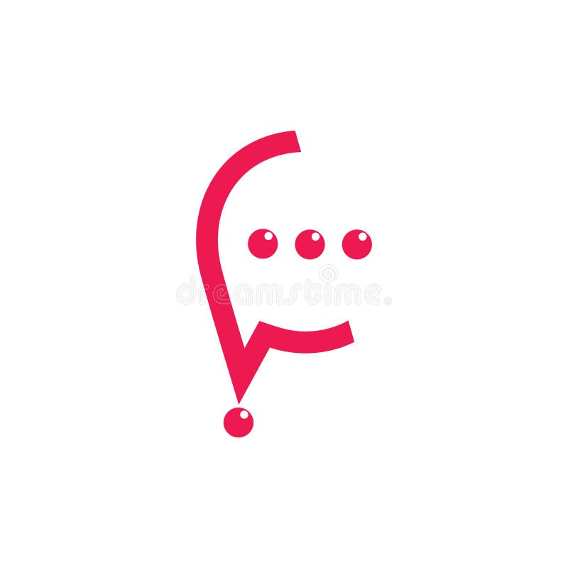 Abstract Cute Bubble Talk Logo Vector Stock Vector - Illustration of ...