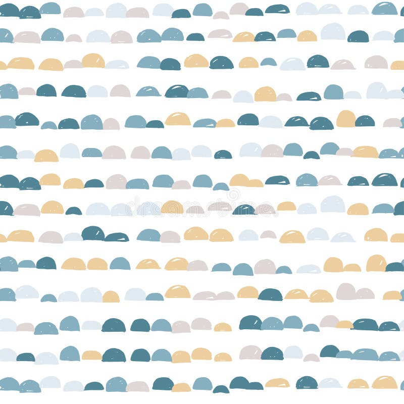 Abstract Cute Colorful Semicircle Design Stock Vector - Illustration of ...