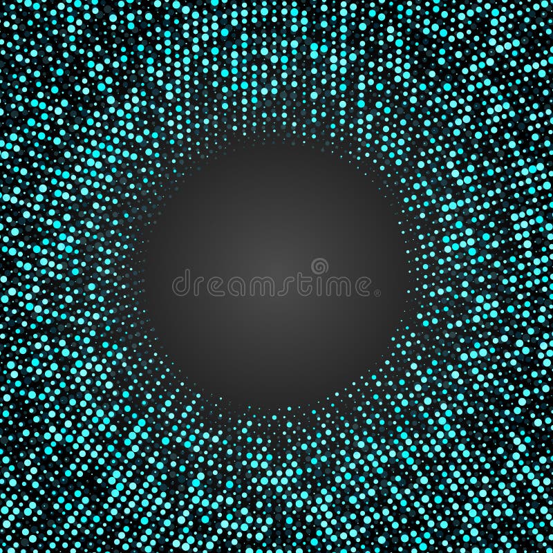 Abstracte Cirkel Roze Halftone Punten Op Donkerblauwe Achtergrond ... Abstracte Cirkel Roze Halftone Punten Op Donkerblauwe Achtergrond ...