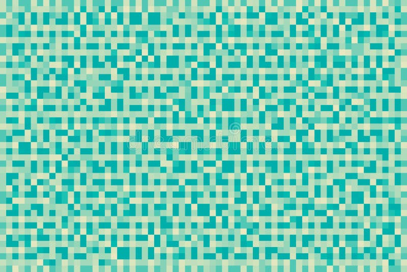 Abstract Cyan Blue Gradient Background. Texture with Pixel Square ...
