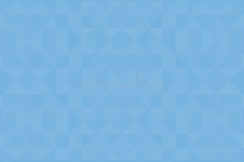 Abstract Cyan Colored Mosaic Texture Assembled from Small Triangles ...