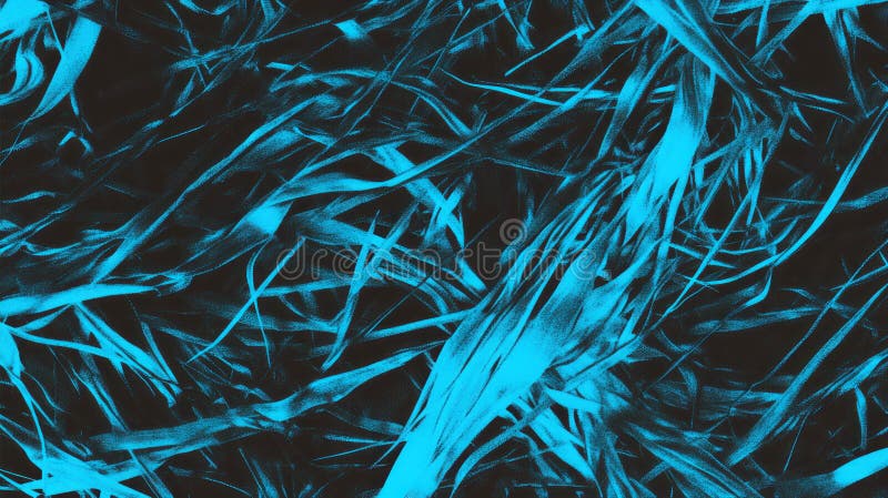 Abstract Cyan Grunge Texture with High Contrast Overlay for Creative ...