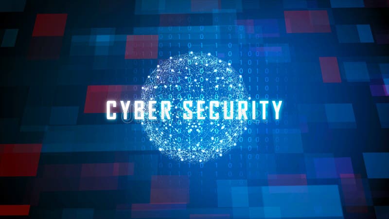 Abstract Cyber Security Security Online Protection Concept Background ...