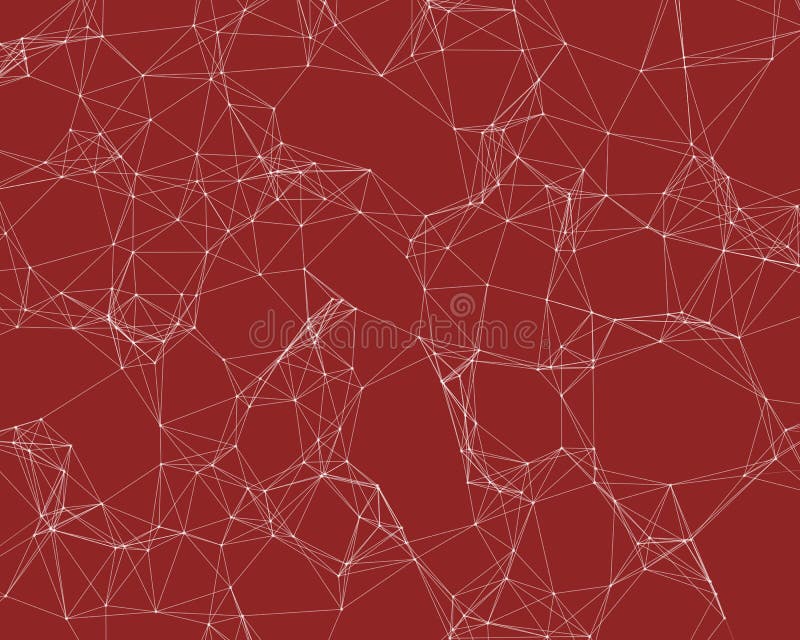 Abstract Cybernetic Particles Stock Illustration - Illustration of ...