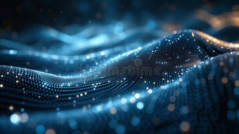 Abstract Cybernetic Patterns Resembling an Interface To the Future ...