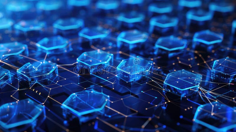 Abstract of Cyberspace on Virtual Area with Digital Technology Style ...