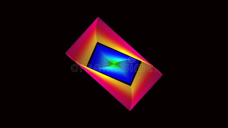 3D Animated Background, Mixing Colors To Form Beautiful Patterns Stock ...