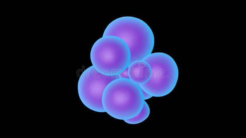 Abstract 3D Animation of Bubbles of Geometric Shapes. Collision of ... Abstract 3D Animation of Bubbles of Geometric Shapes. Collision of ...