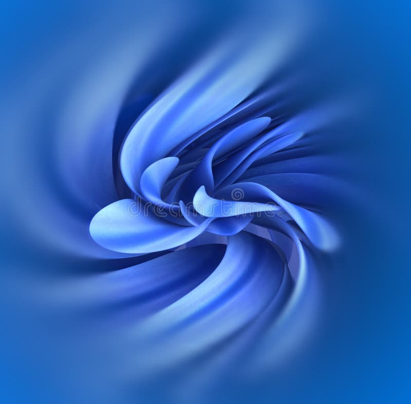 Abstract 3d Backdrop Blurry Light Blue Illustation Stock Illustration ...