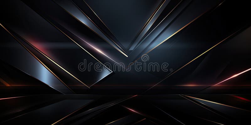 Abstract 3d Background, Glowing Geometric Shapes Pattern Texture on ...