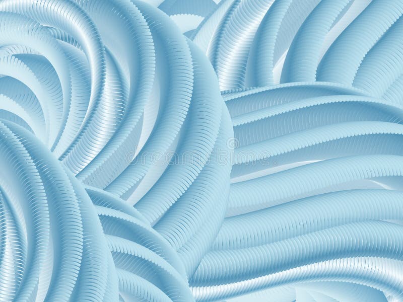 Abstract 3d Background. Modern Stylish Wave Pattern in Blue Tones ...