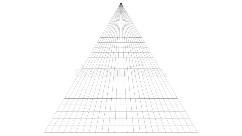 Abstract 3D Background Rendering of Geometric Pyramid Shapes. Computer ...