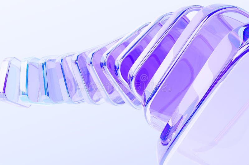 Holographic Gradient Light Curve Wave Line Pattern Stock Illustrations ...