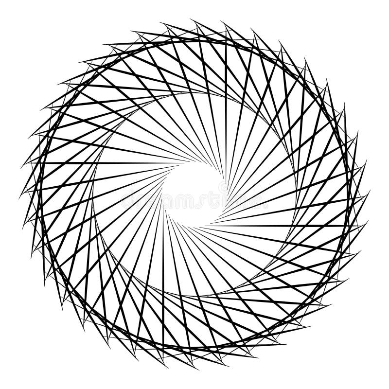 Abstract 3D Background with Simple Geometric Figure. Rotated Line ...