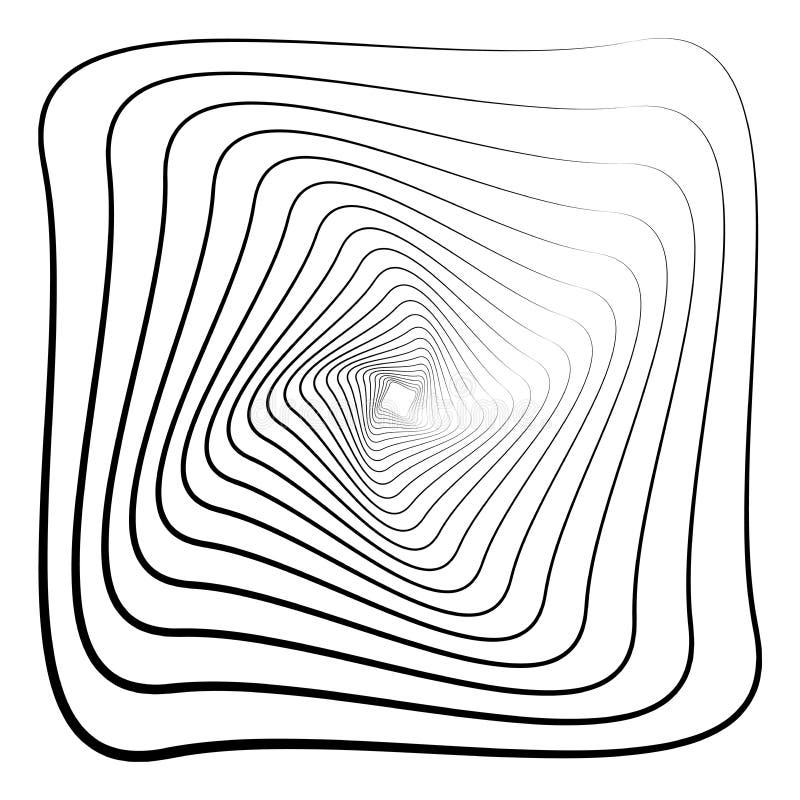 Abstract 3D Background with Simple Geometric Figure. Rotated Square ...