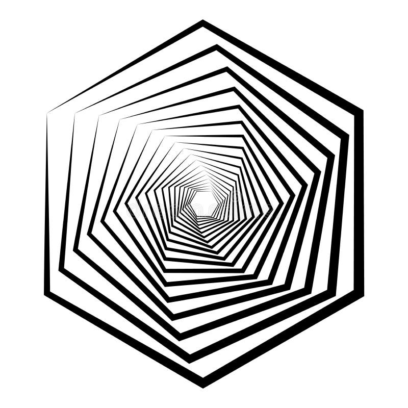 Abstract 3D Background with Simple Geometric Figure. Rotated Stylized ...