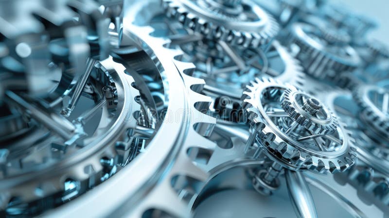 Abstract 3D Background Visualizes High-speed Processes. Ai Generated ...