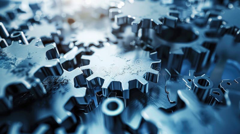 Abstract 3D Background Visualizes High-speed Processes. Ai Generated ...