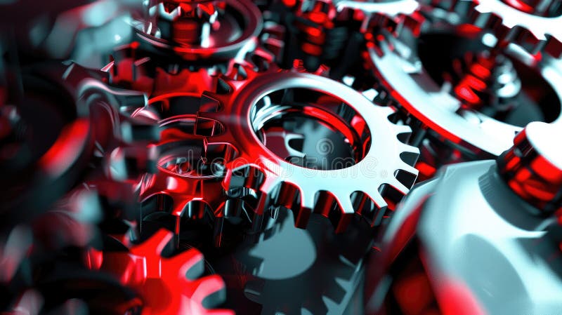 Abstract 3D Background Visualizes High-speed Processes. Ai Generated ...