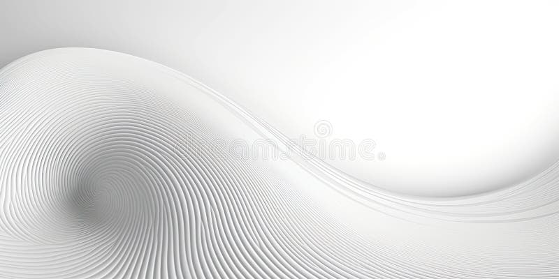 Abstract 3D Background, White Grey Wavy Waves Flowing Ripple Surface ...