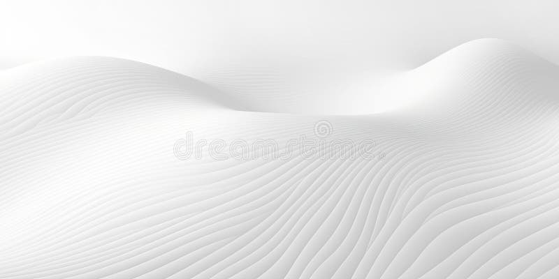 Abstract 3D Background, White Grey Wavy Waves Flowing Ripple Surface ...