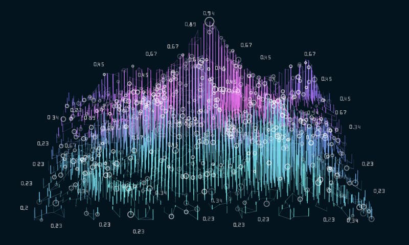Big Data Concept. Abstract Artificial Intelligence Background. Machine ...