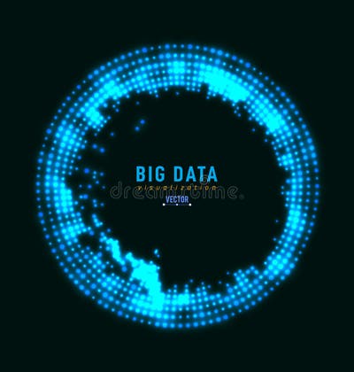 Abstract 3D Big Data Visualization. Tangled Graphics Data Streams ...