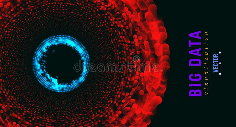 Abstract 3D Big Data Visualization. Tangled Graphics Data Streams ...