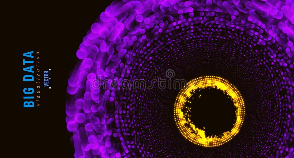 Abstract 3D Big Data Visualization. Tangled Graphics Data Streams ...