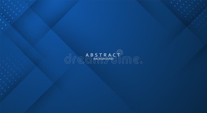 Abstract 3d Blue Background Design with Shadow Effect Stock ...