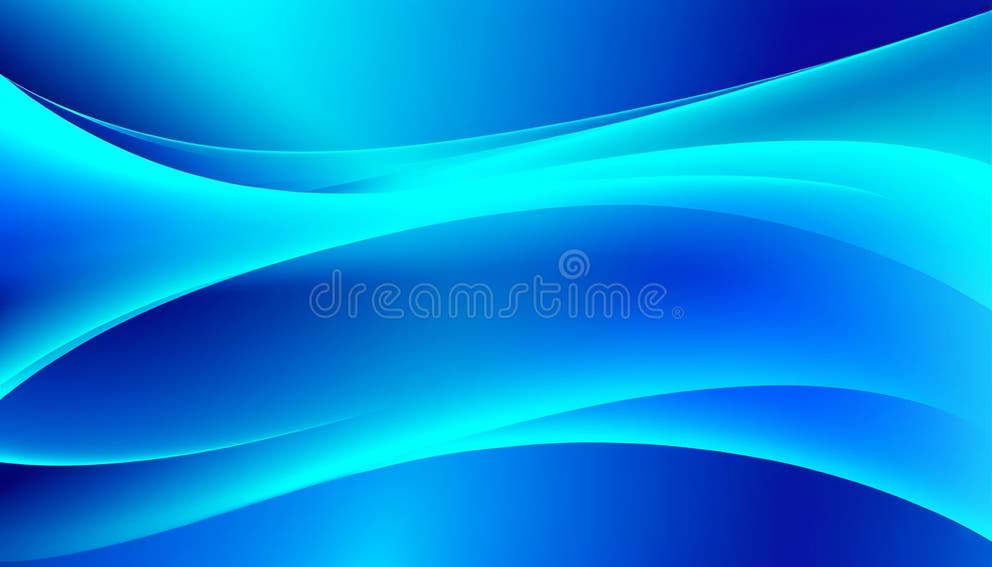 Abstract 3D Blue Gradient Background. Stock Illustration - Illustration ...