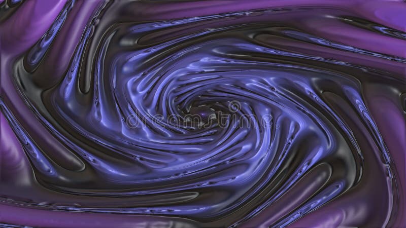 3d Blue Violet Swirl Pattern Stock Illustration - Illustration of ...
