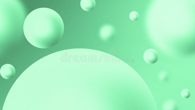 Abstract 3D Bubble Background – Soft Colors Gradient with Floating ...