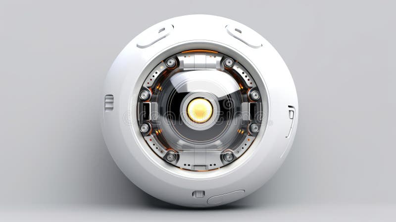 Abstract 3d Button, Aim Control and Digital Interface, Button Technology and Future Tech Game ...