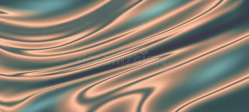 Abstract 3D Chrome Background Stock Illustration - Illustration of ...