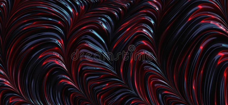Abstract 3D Colorful Shine Wave Pattern Background in Black and Red ...