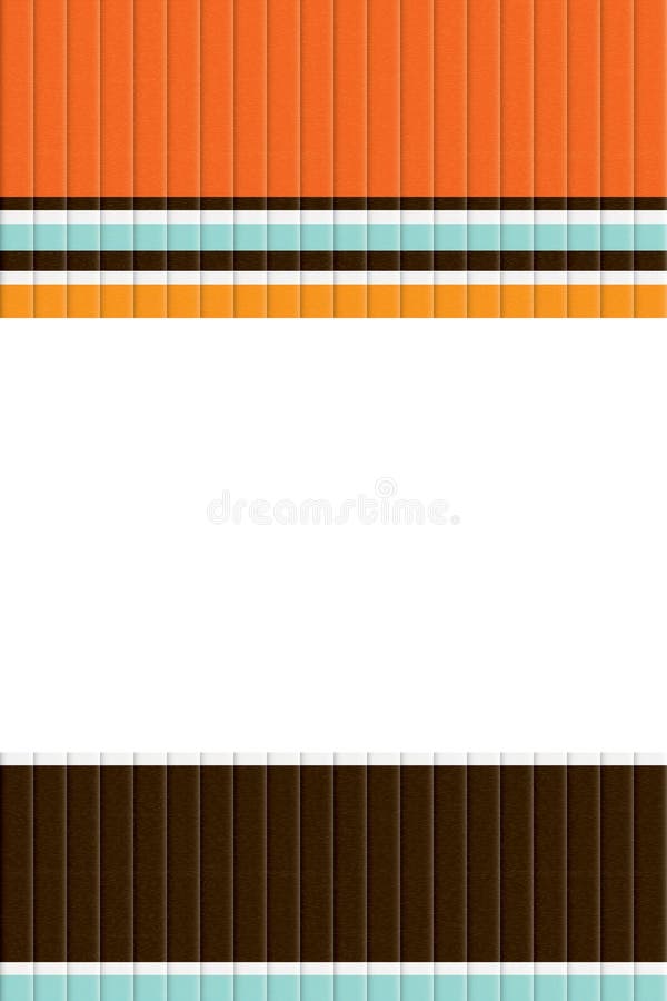 Abstract 3d Colorful Strips Retro Style Rough Texture Have White Blank