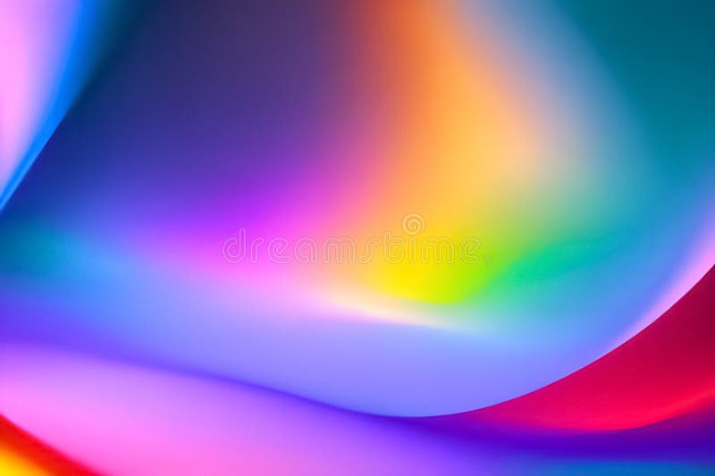 Abstract 3d Colourful Gradient Wave Background. Gradient Design Element ...